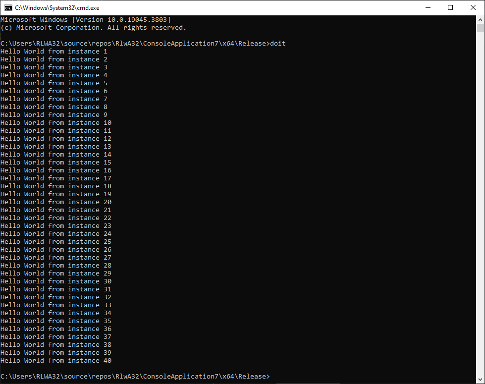 C/C++ Application Built using Visual Studio Fails to execute Sometimes - Microsoft Q&A
