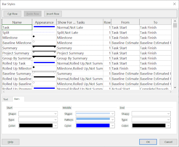 Is there a way to resize the "Bar Styles" dialog box? - Microsoft Q&A