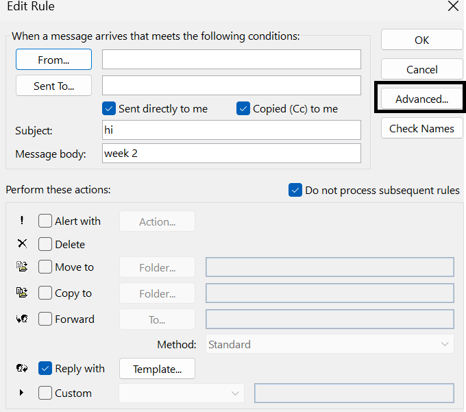 how can I program multiple our of office notices for different times in ...