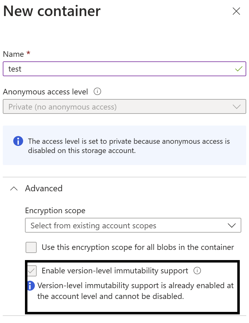 Can't Remove Account Level WORM to Delete Storage Container - Microsoft Q&A