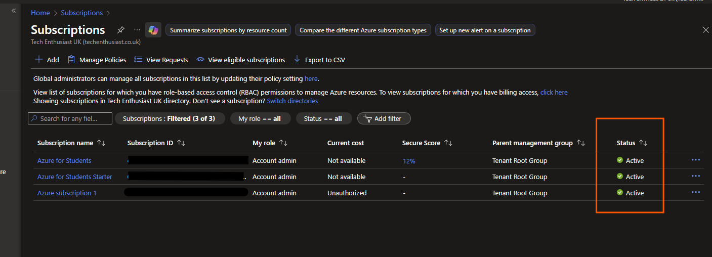 Unable to renew Azure for students - Microsoft Q&A