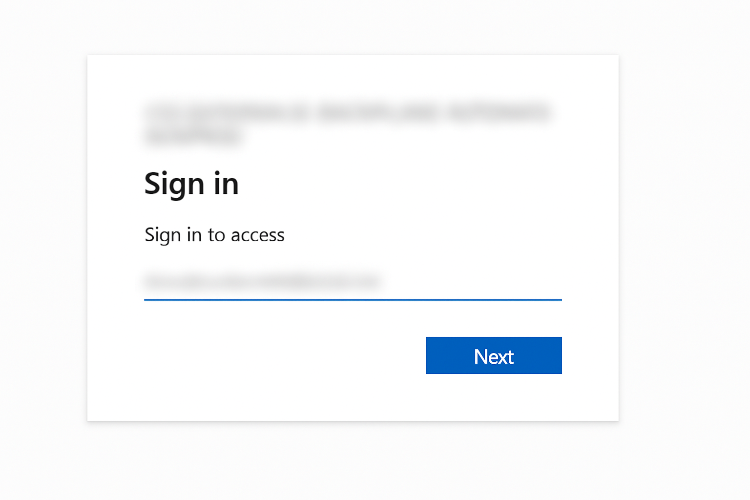 Intermittent Issue with "Next" Button on Entra External ID Sign-In Page ...