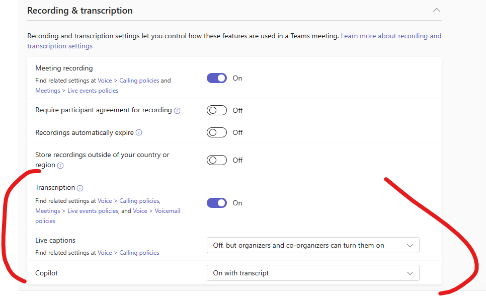 Microsoft Teams - Start Transcription Not Available when Meeting ...