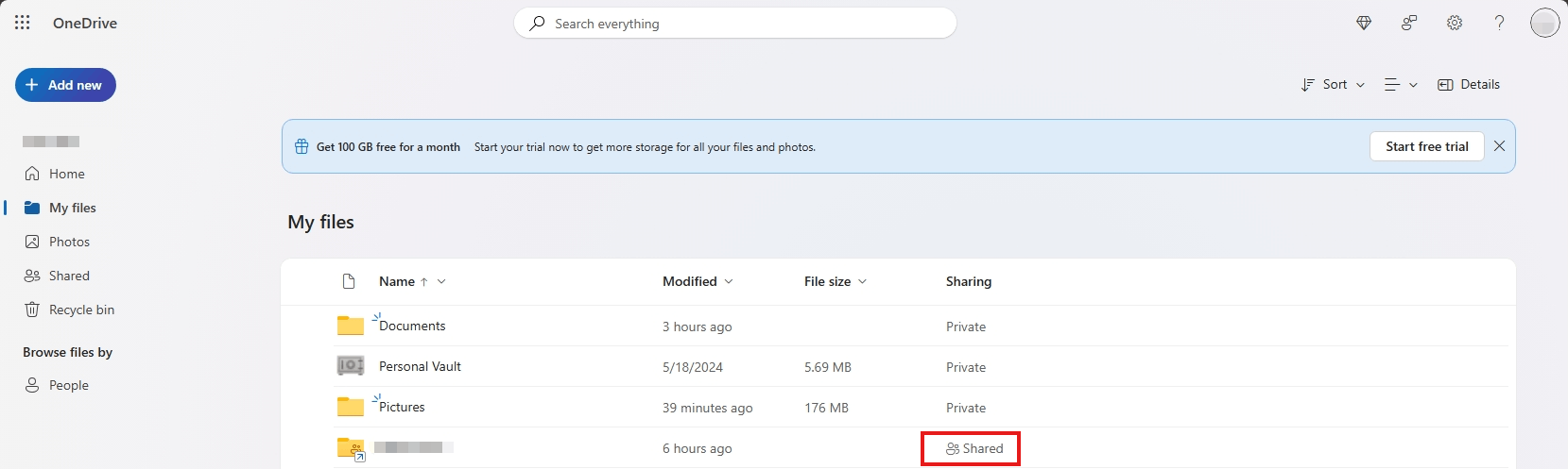 why are shared files missing on onedrive are not shown on family ...