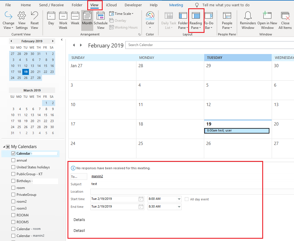 Outlook Calendar Preview/Pop-up Window - Microsoft Q&A