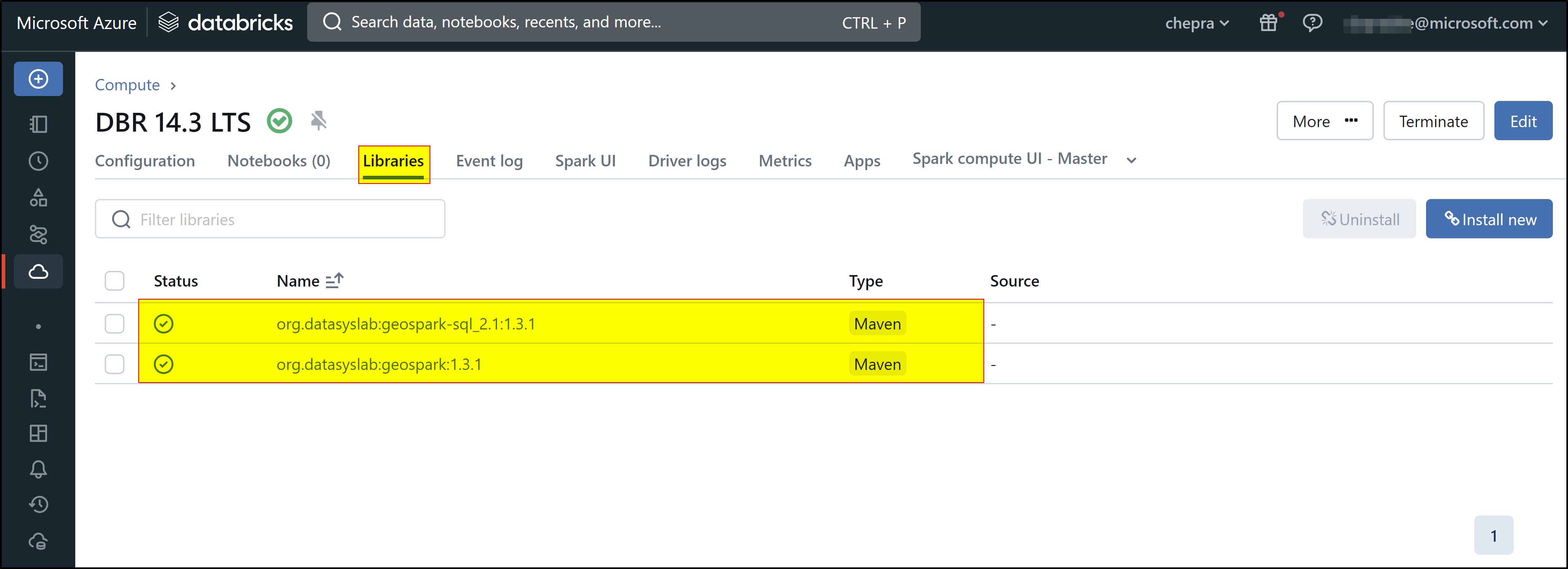 Azure Databricks fail to install Geospark libraries from Maven - Microsoft Q&A