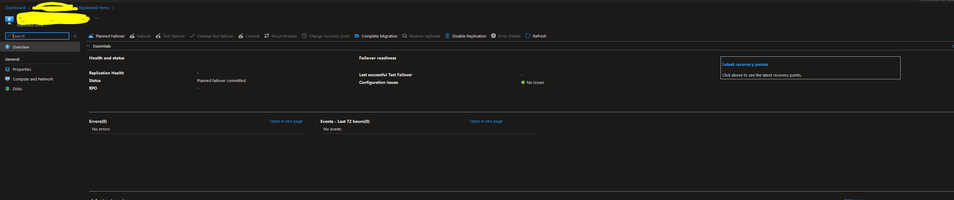 Failover Vm To Azure From Hyperv Not Able To Re Protect Failing Microsoft Azure Backup Dpm