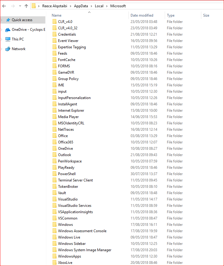 %LocalAppData%\Microsoft\Office Location Missing - Microsoft Q&A