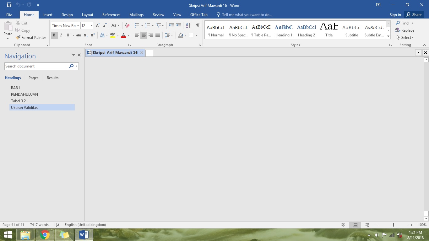 my MS Word 2016, can't show all pages - Microsoft Q&A