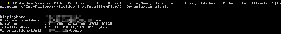Looking for a script or command to list all mailboxes. - Microsoft Q&A