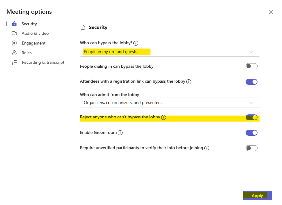 Teams Webinar - Microsoft Q&A
