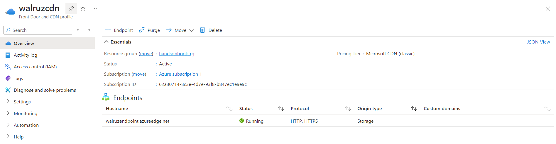 Why Azure CDN is not listed as optional inbound service for my Web App? - Microsoft Q&A