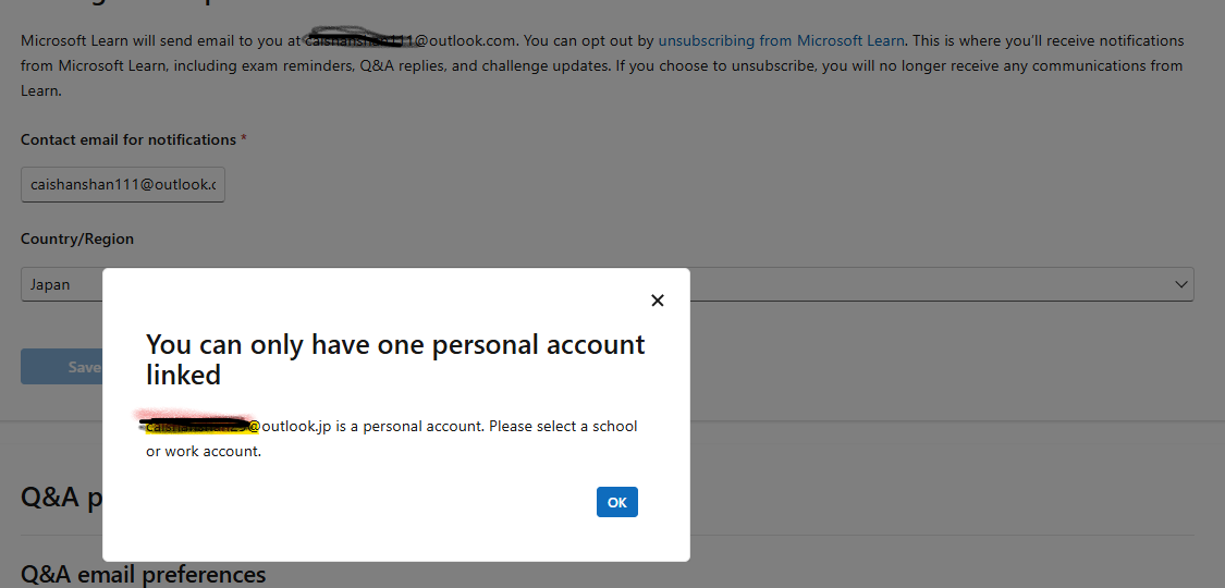 Merge three learning accounts into one - Microsoft Q&A