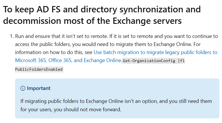 Removing on-prem Exchange 2013 - Microsoft Q&A