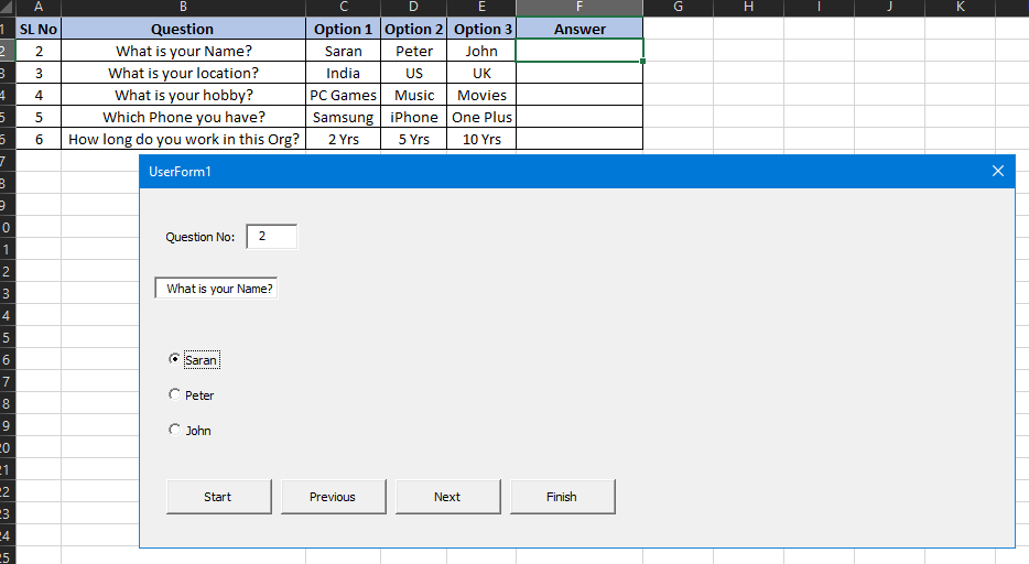 How to create Multiple Text box and radio button in a Userform ...