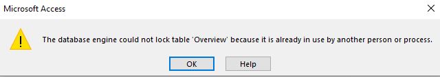 MS Access - Multiple users working in one database - Microsoft Q&A