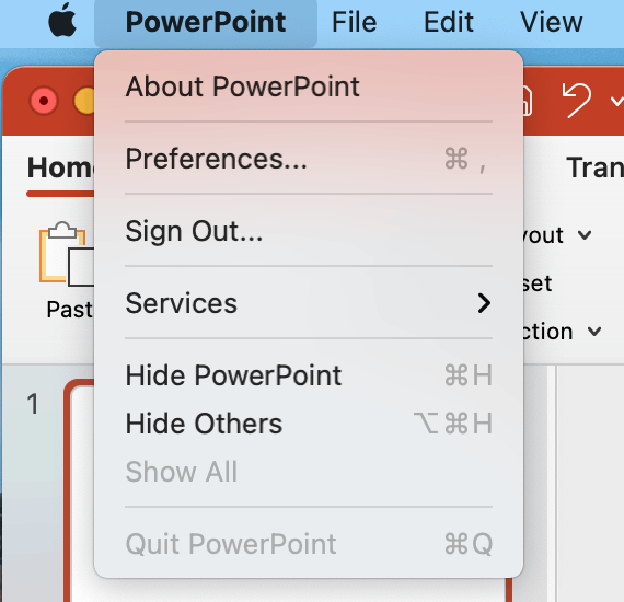 No Quit option in PowerPoint - Microsoft Q&A