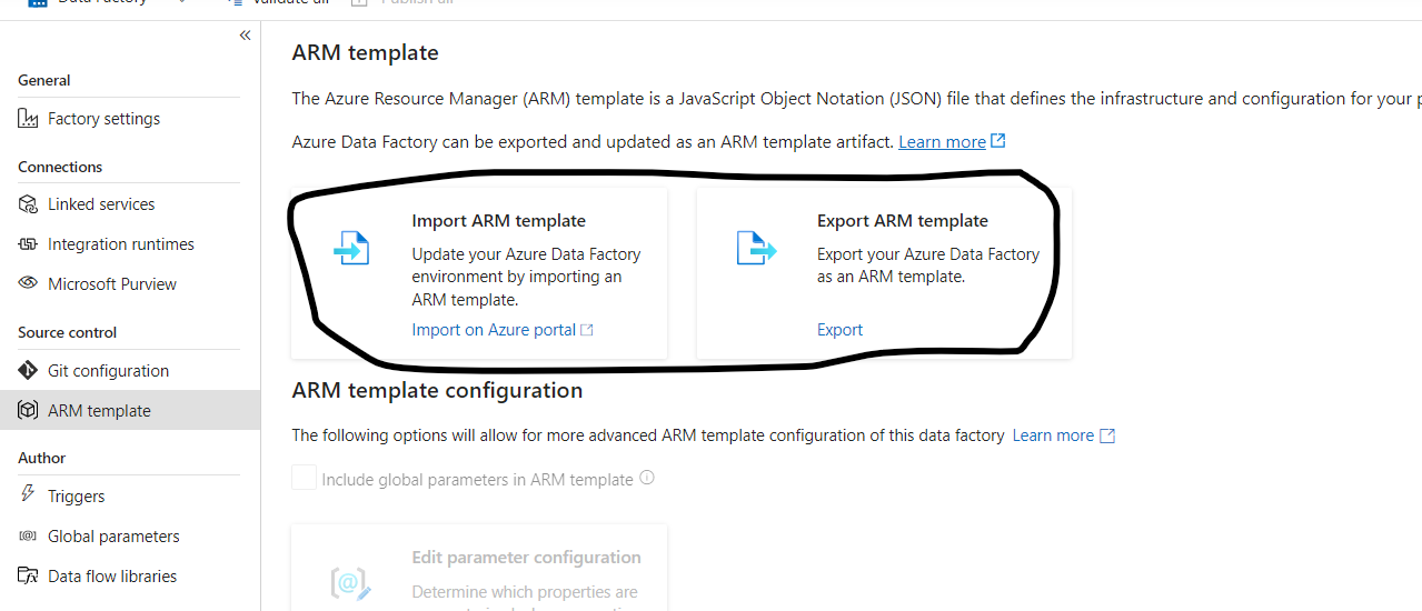 Need to clone Azure data factory - Microsoft Q&A