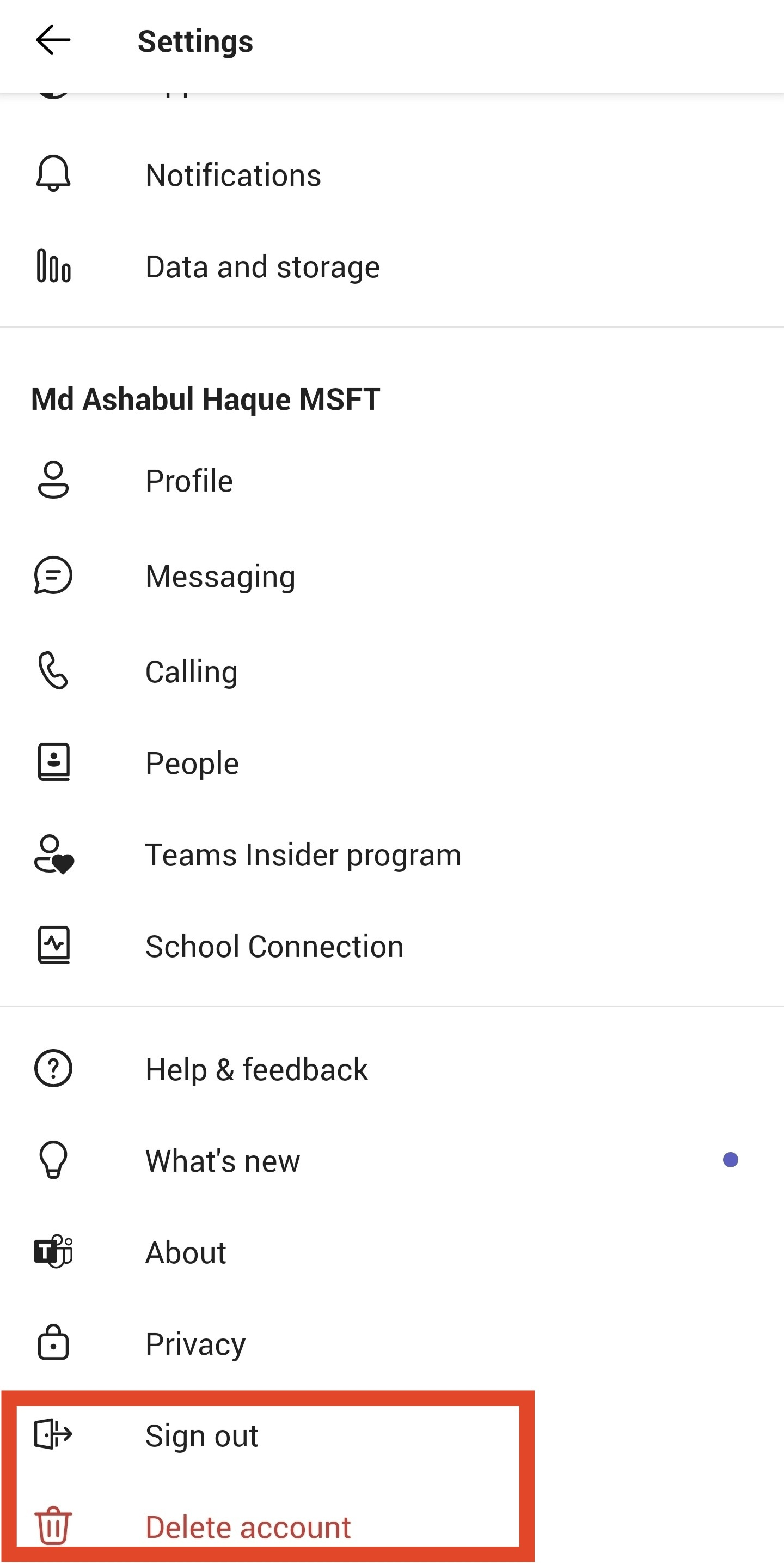 How to remove accounts from Microsoft Teams app on Android? - Microsoft Q&A