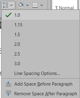 Can you Control the Line Spacing Between Bulleted List Items in Word 365? - Microsoft Q&A