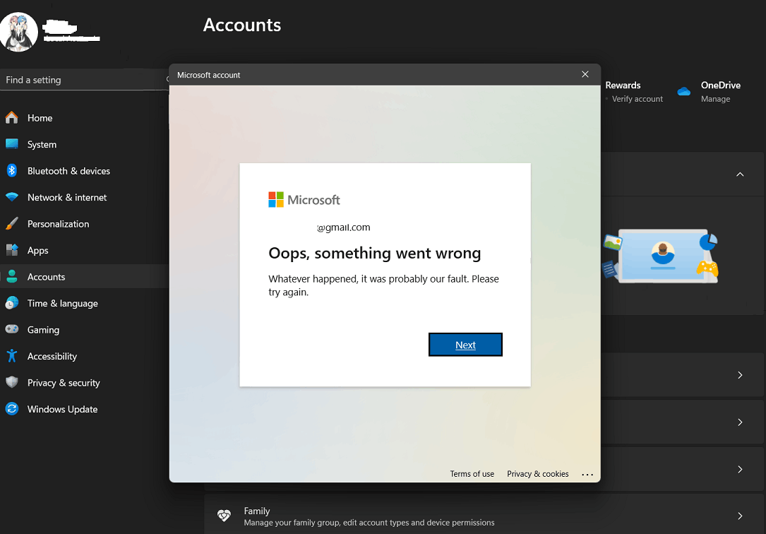 Windows 11 sign in issues after upgrade - Microsoft Q&A