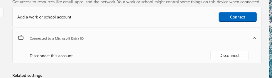 Not able to login using entra id in VM (win11-pro-64x) - Microsoft Q&A