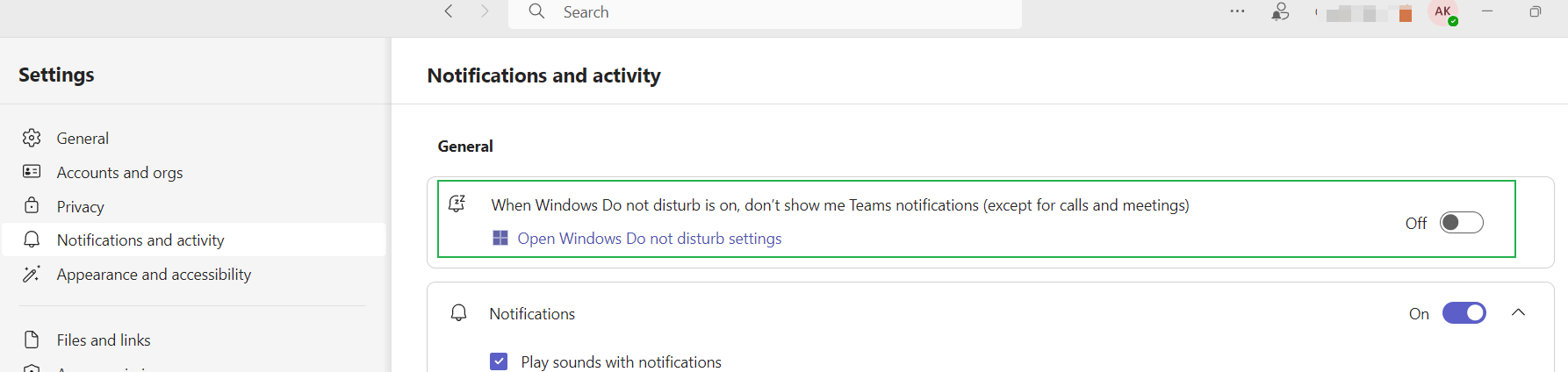 Can't Permanently Dismiss "Windows Do not disturb is on and some ...