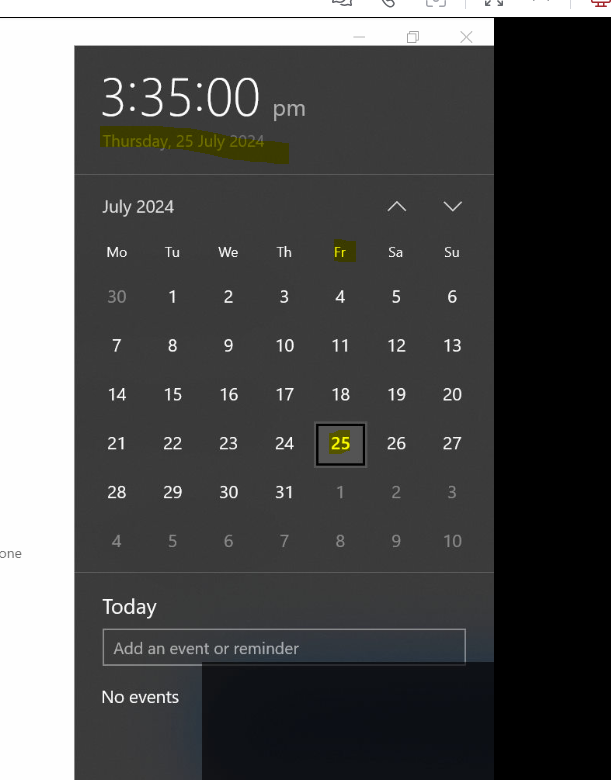 How to fix this calendar - Microsoft Q&A