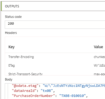 How to delete F&O Purchase Order in Logic Apps using HTTP? - Microsoft Q&A