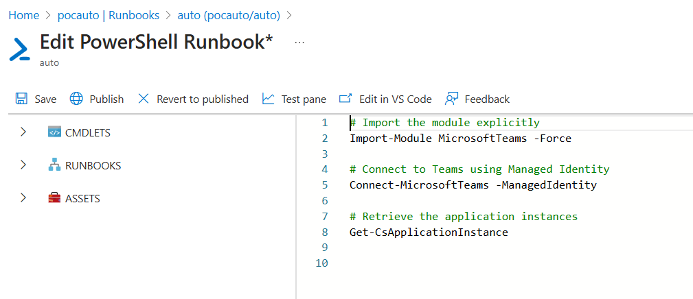 Get-CsOnlineApplicationInstance - Microsoft Q&A