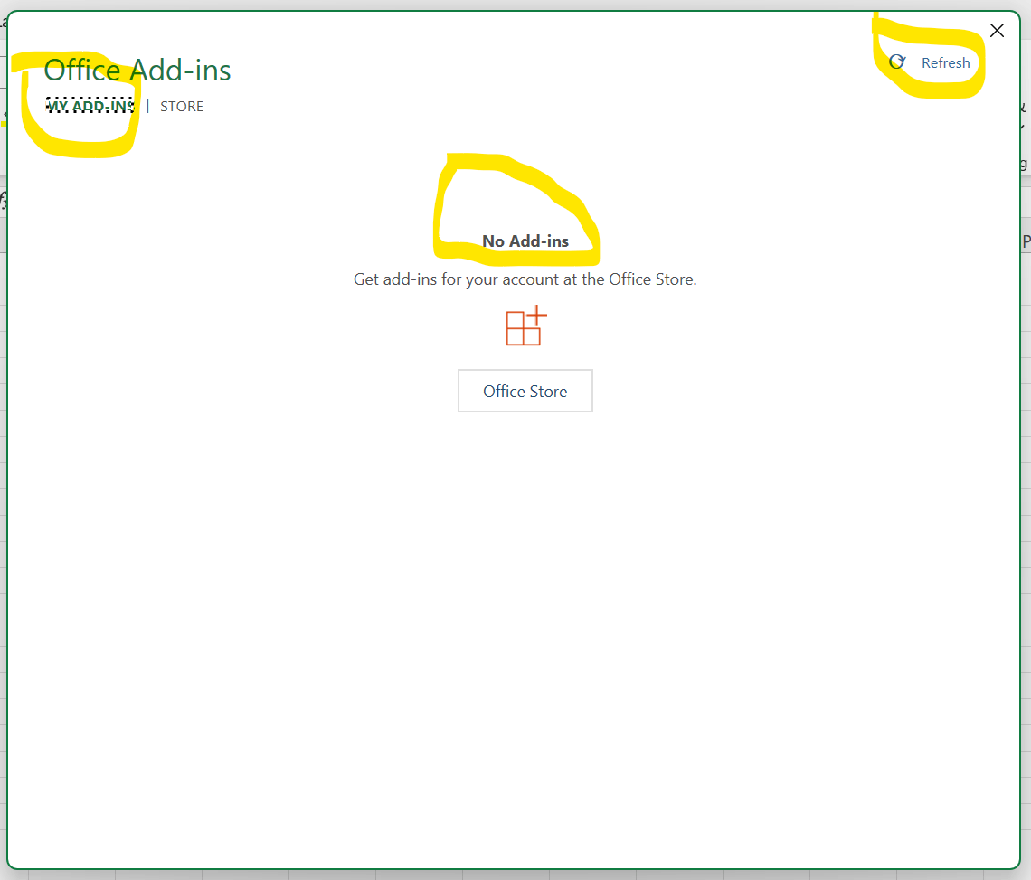 Cant Find Any Way To Remove A Custom Excel Add In From The Excel Add Ins Button On The