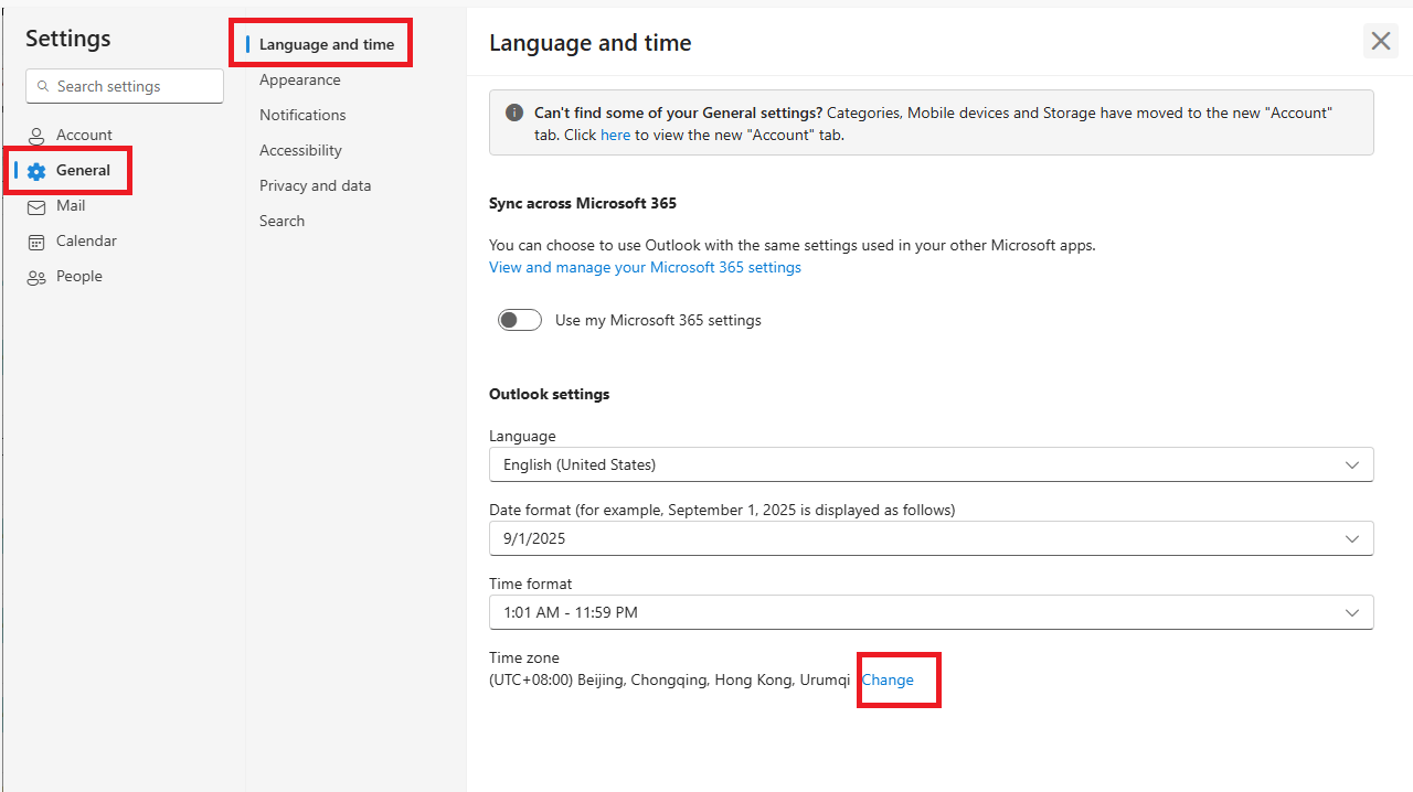 How can I change the work hours and time zone of a shared mailbox? - Microsoft Q&A
