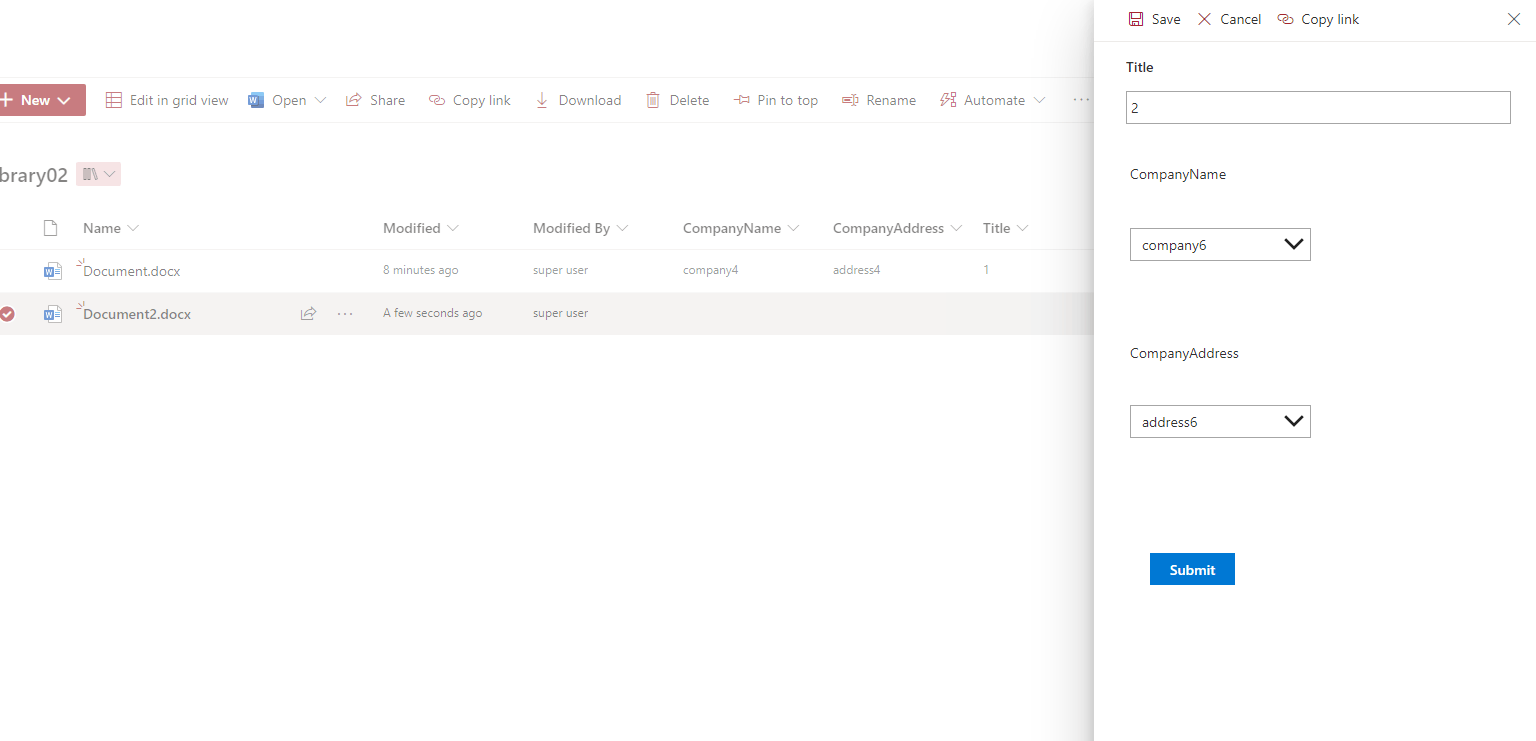 Lookup Columns in Templates - Microsoft Q&A