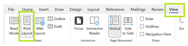How can I move pictures or tables vertically using the ruler in Word ...