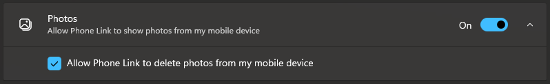 Phone Link and CrossDevice folder - Microsoft Q&A