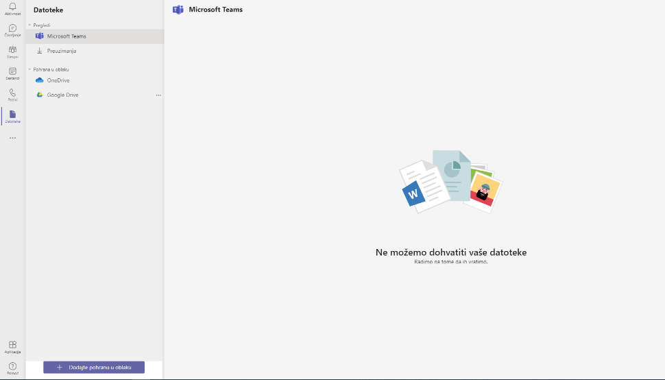 Microsoft Teams "THE SPECIFIED LIST IS INVALID" - Microsoft Q&A