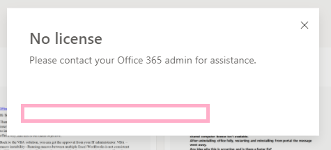 Office for the Web license - Microsoft Q&A