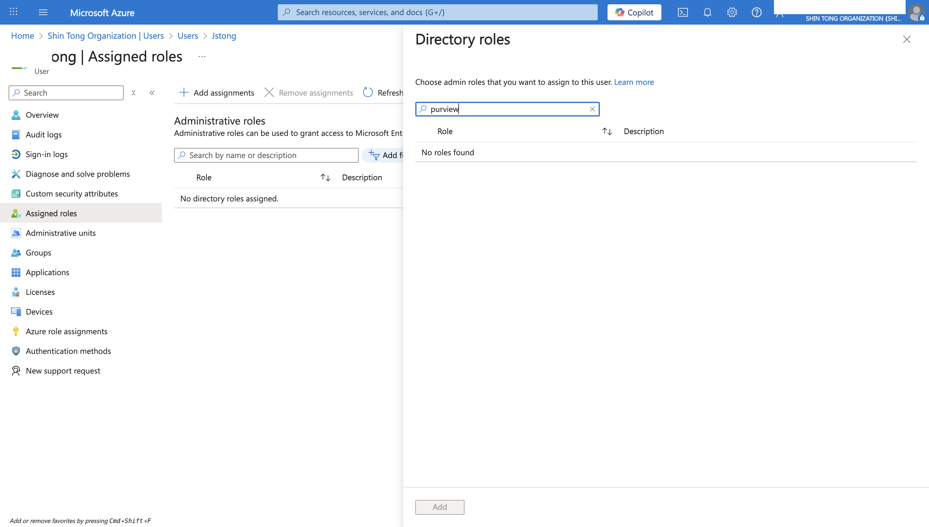 Error Logging In Microsoft Purview Due To Tenant Related Issue ...