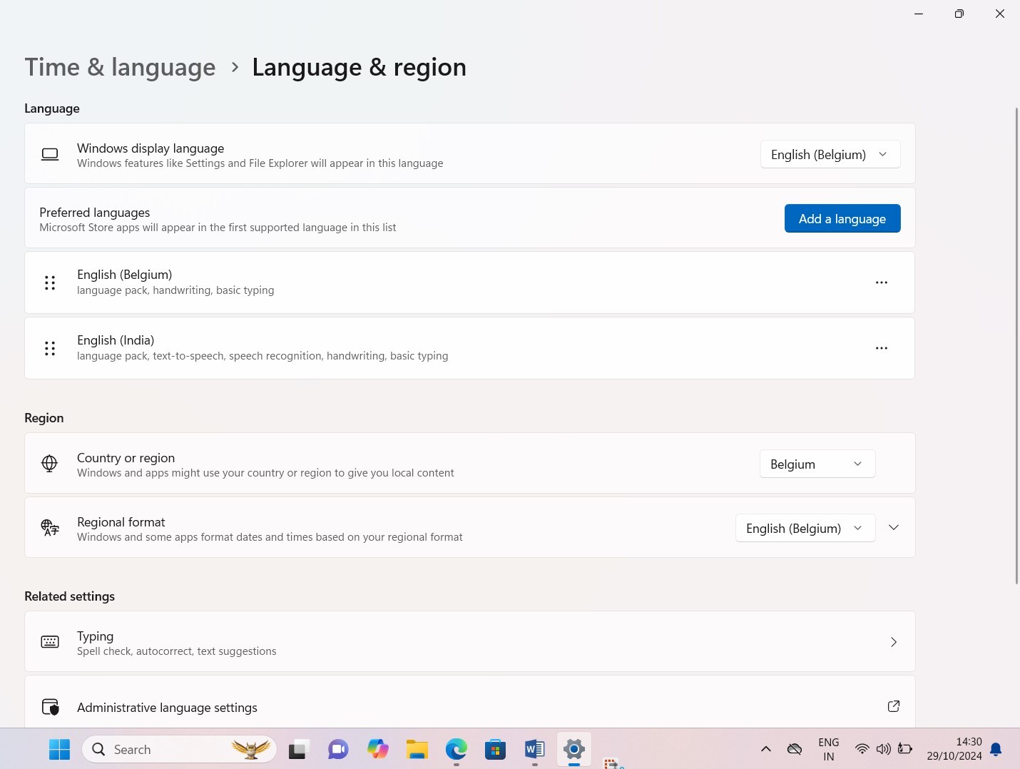 keyboard Layout settings - Microsoft Q&A