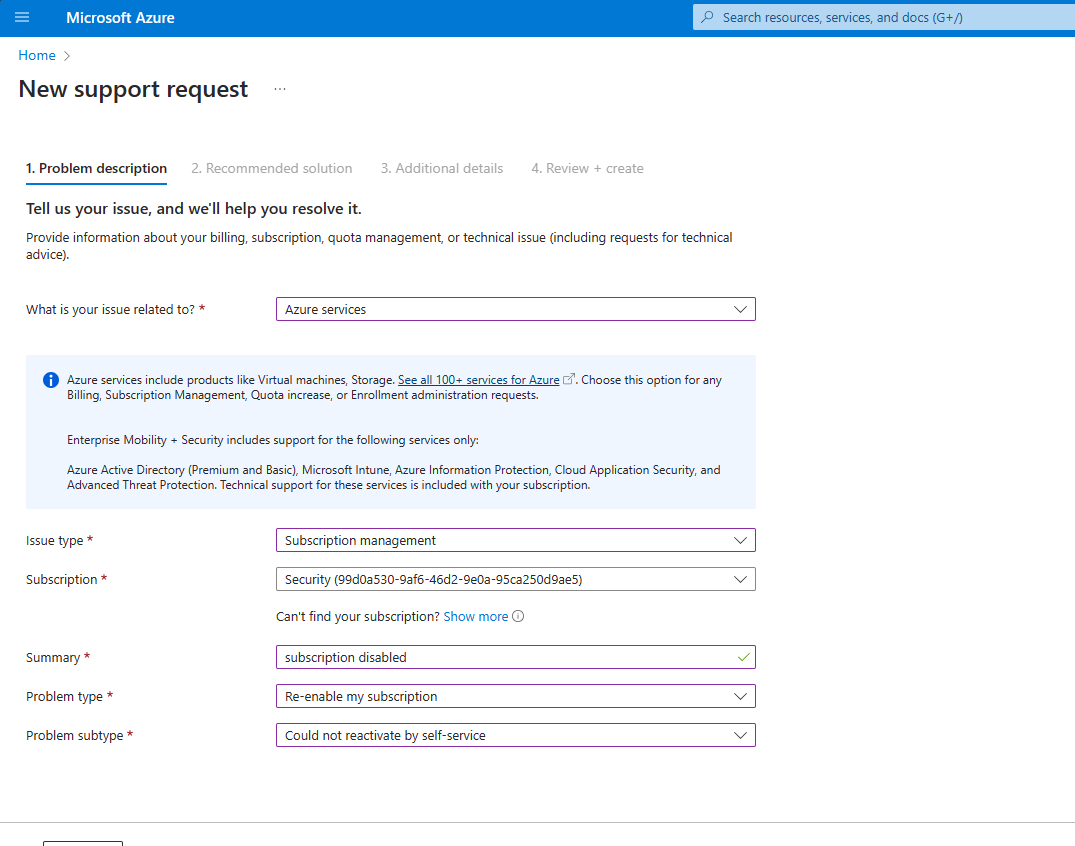 My Azure Sponsorship 2 Subscriptions are all disabled as of 5/1 - Microsoft Q&A