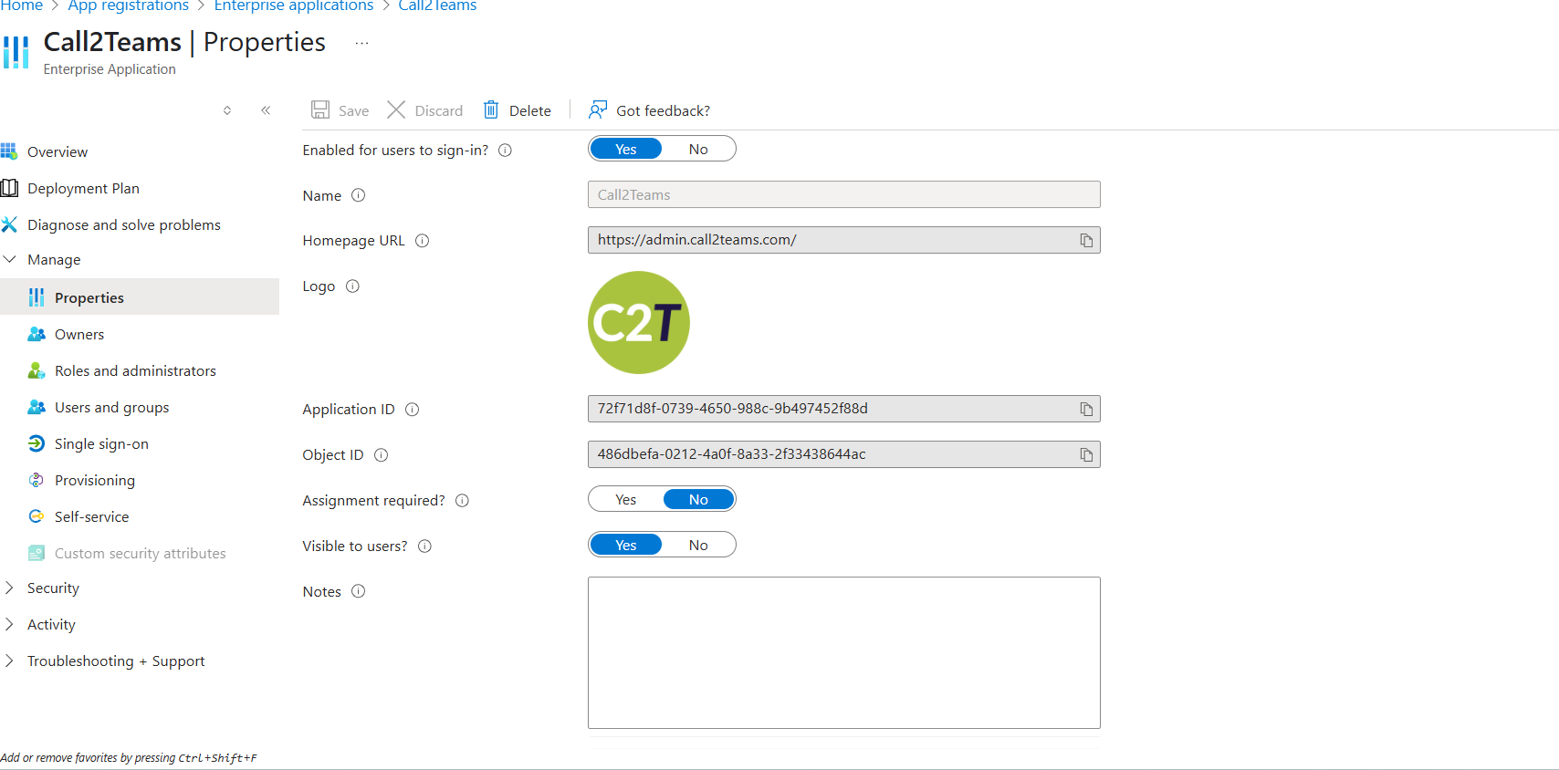 Cannot Configure AudioCodes Live Essentials SaaS on Azure — Redirect ...