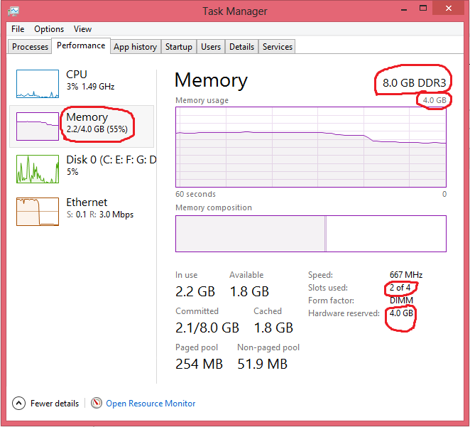 8.0 GB RAM installed, 3.97 GB usable. - Microsoft Q&A