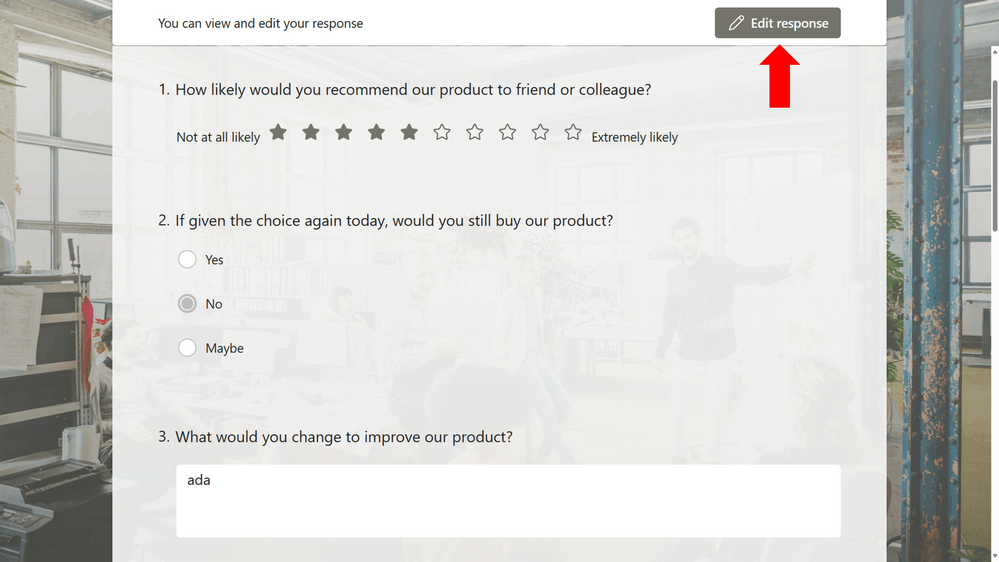 Microsoft Forms→ Responses disappearing before submitting form, refreshing window - Microsoft Q&A