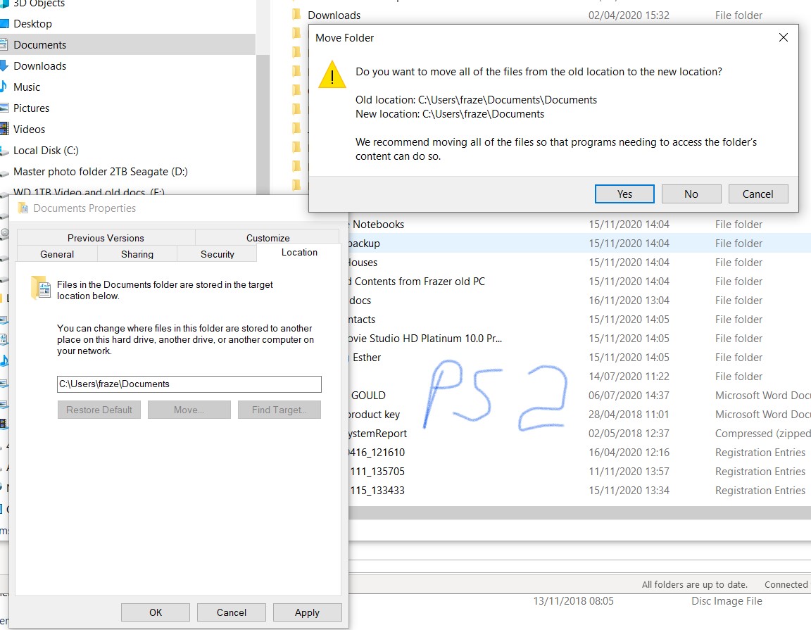 File structure problems after removing OneDrive - Microsoft Q&A