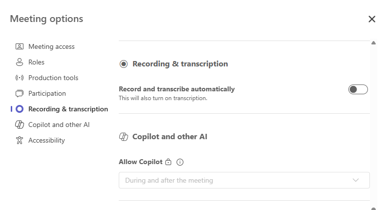 How to allow a guest outside of my org to record Teams meeting ...