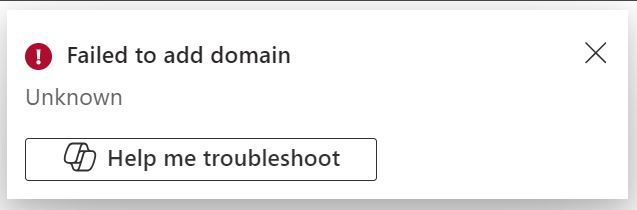Unable to add subdomain in Azure custom domain page. - Microsoft Q&A Unable to add subdomain in Azure custom domain page. - Microsoft Q&A