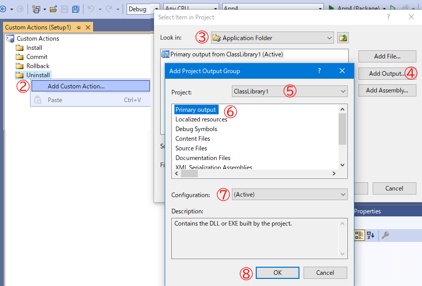 Delete a particular folder when we uninstall the WPF application ... Delete a particular folder when we uninstall the WPF application ...