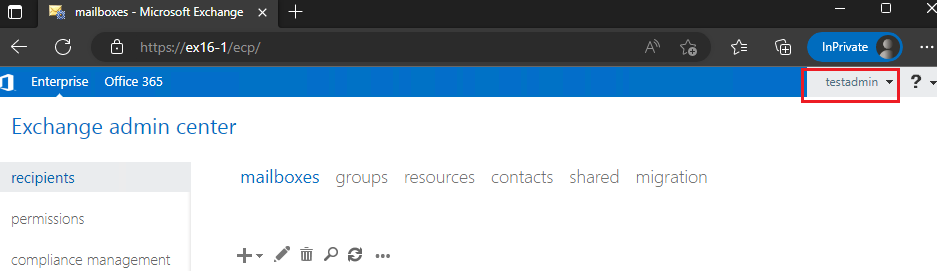 Admin accounts cannot access ECP, Exchange 2019 CU12 - Microsoft Q&A