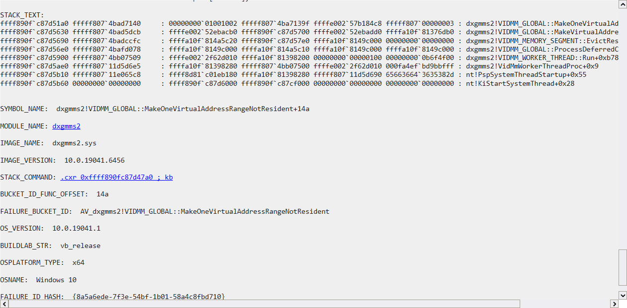 如何修正停止代碼:system thread exception not handled錯誤 - Microsoft Q&A