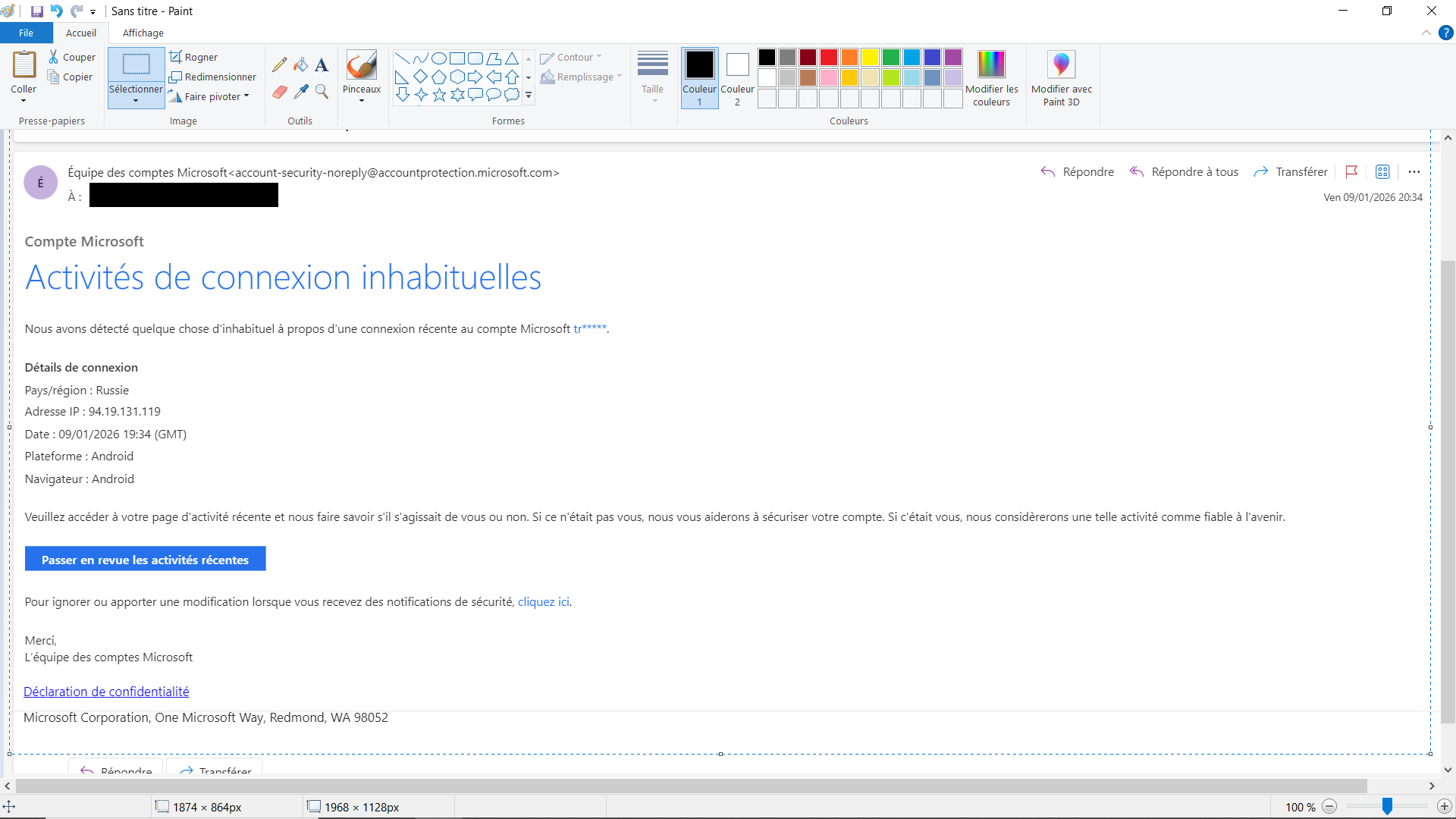 Email Security concern - Microsoft Q&A